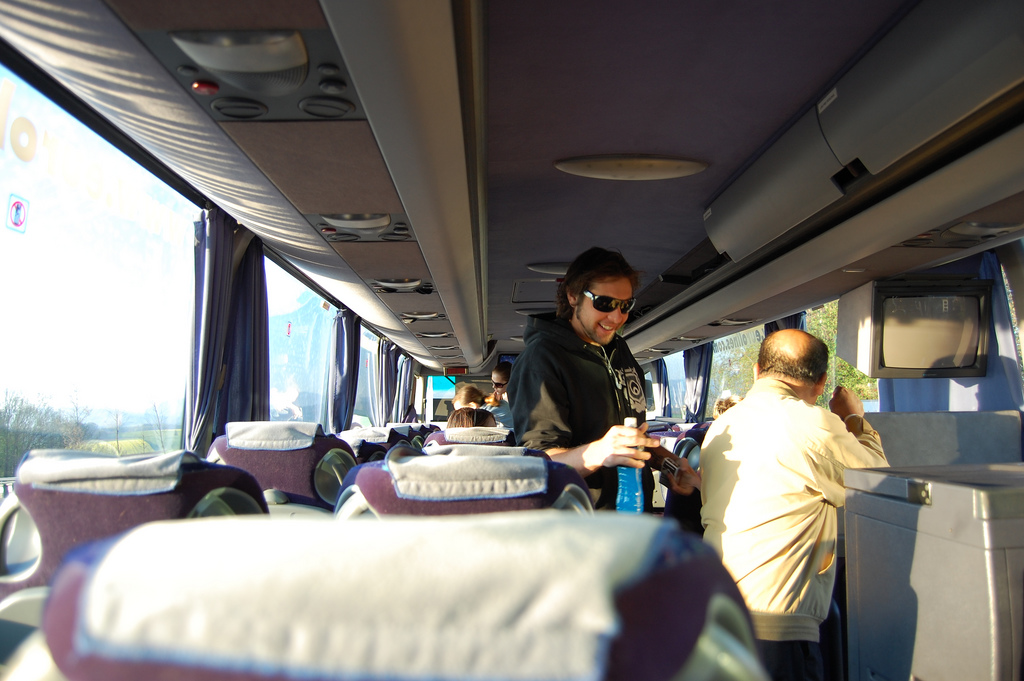 Review of Eurolines coach travel for a snowboarding holiday